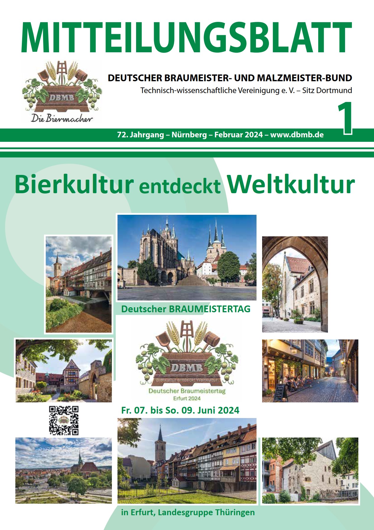 Mitteilungsblatt 1/24 | DBMB