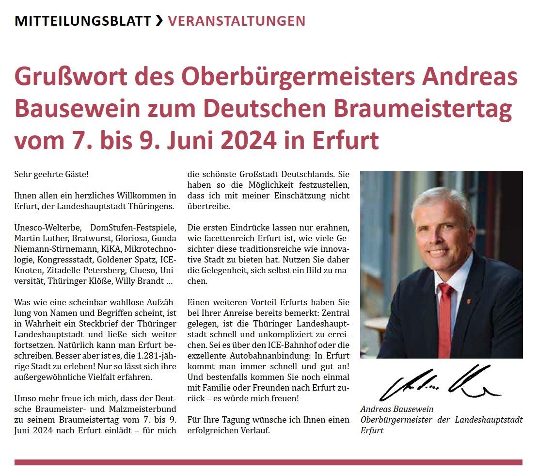 Mitteilungsblatt 1/24 | DBMB