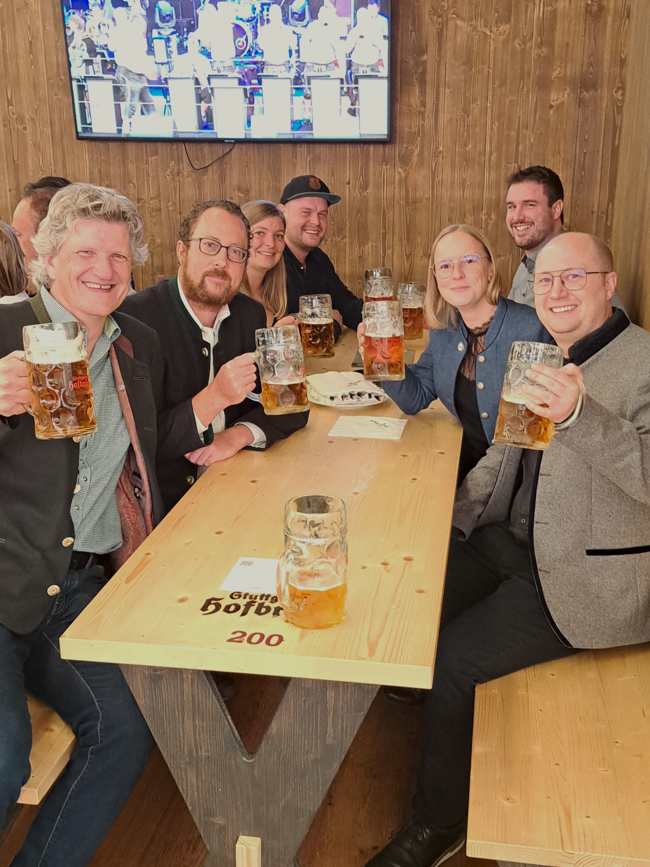 Traditioneller Wasenbesuch mit Gästen | DBMB